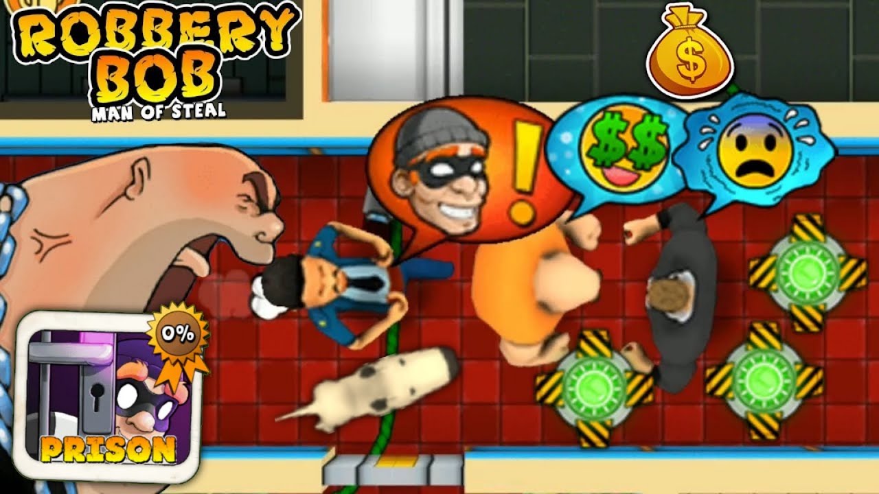 Robbery Bob - Biff Guard Prison Cosplay Gameplay Ep 12 - YouTube