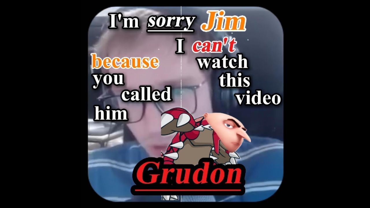 Jimothy Cool addresses the Grudon Controversy... - YouTube