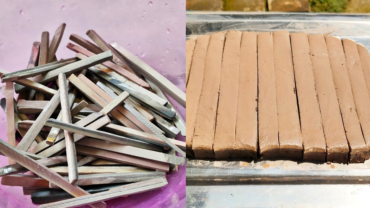 How to Make Slate Pencil At Home || Full Process Step by step || Making ...