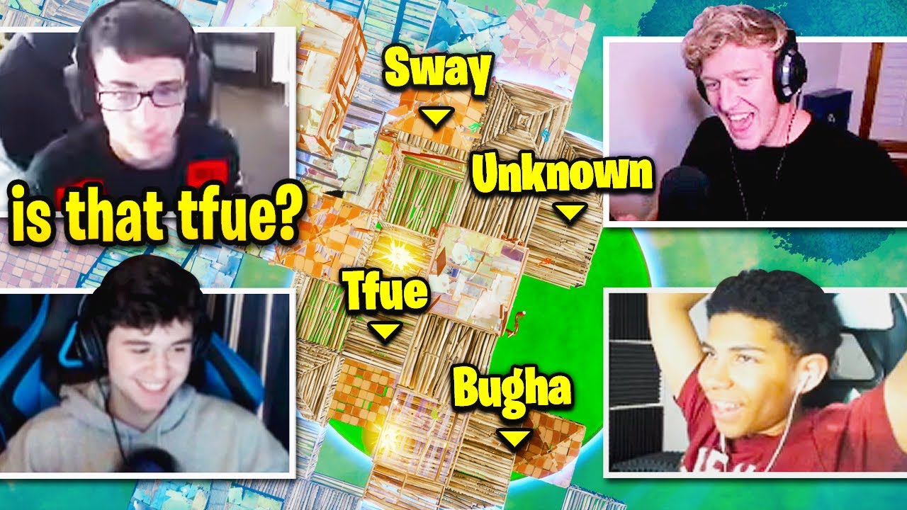 TFUE vs BUGHA vs UNKNOWN vs FaZe Sway *FINAL ZONE* SOLO FNCS FINALS ...