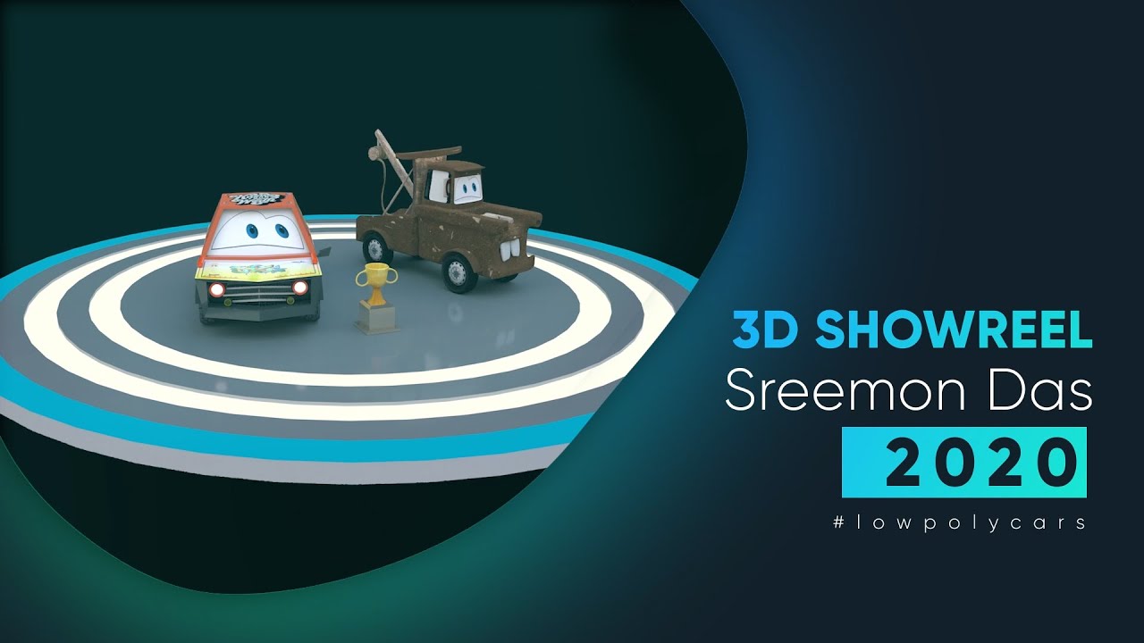 3D Modelling and Texturing Showreel - Sreemon Das - YouTube