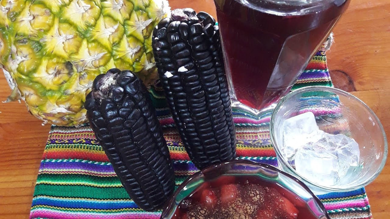 Chicha Morada🥤+Mazamorra Morada Peruana (Postre)🍽 - YouTube