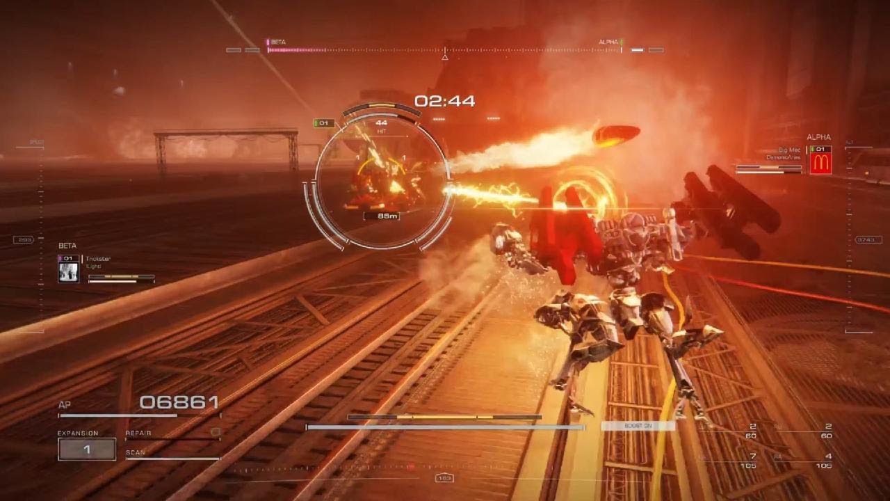Armored Core 6 Tank Destroyer Build 1v1 PvP BUT they will KICK you ...