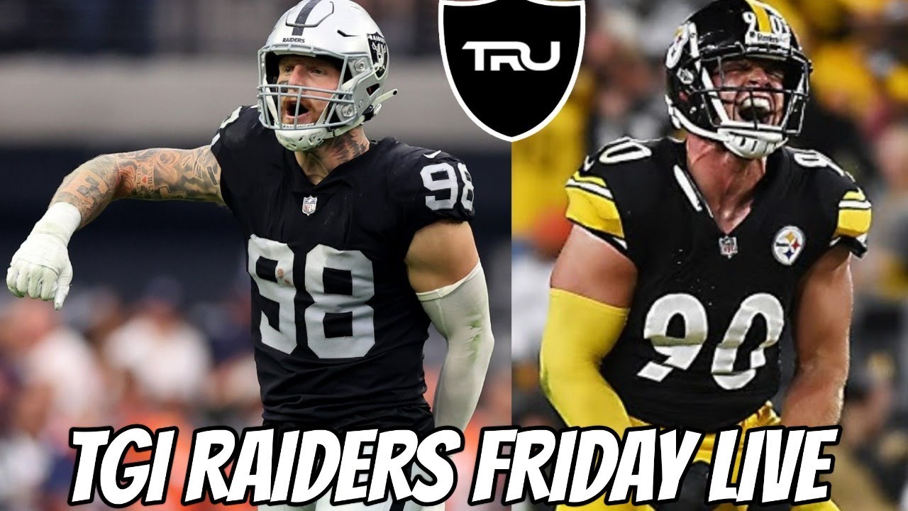 TGI RAIDERS FRIDAY LIVE STEELERS VS RAIDERS PREVIEW AP PRESSER - YouTube