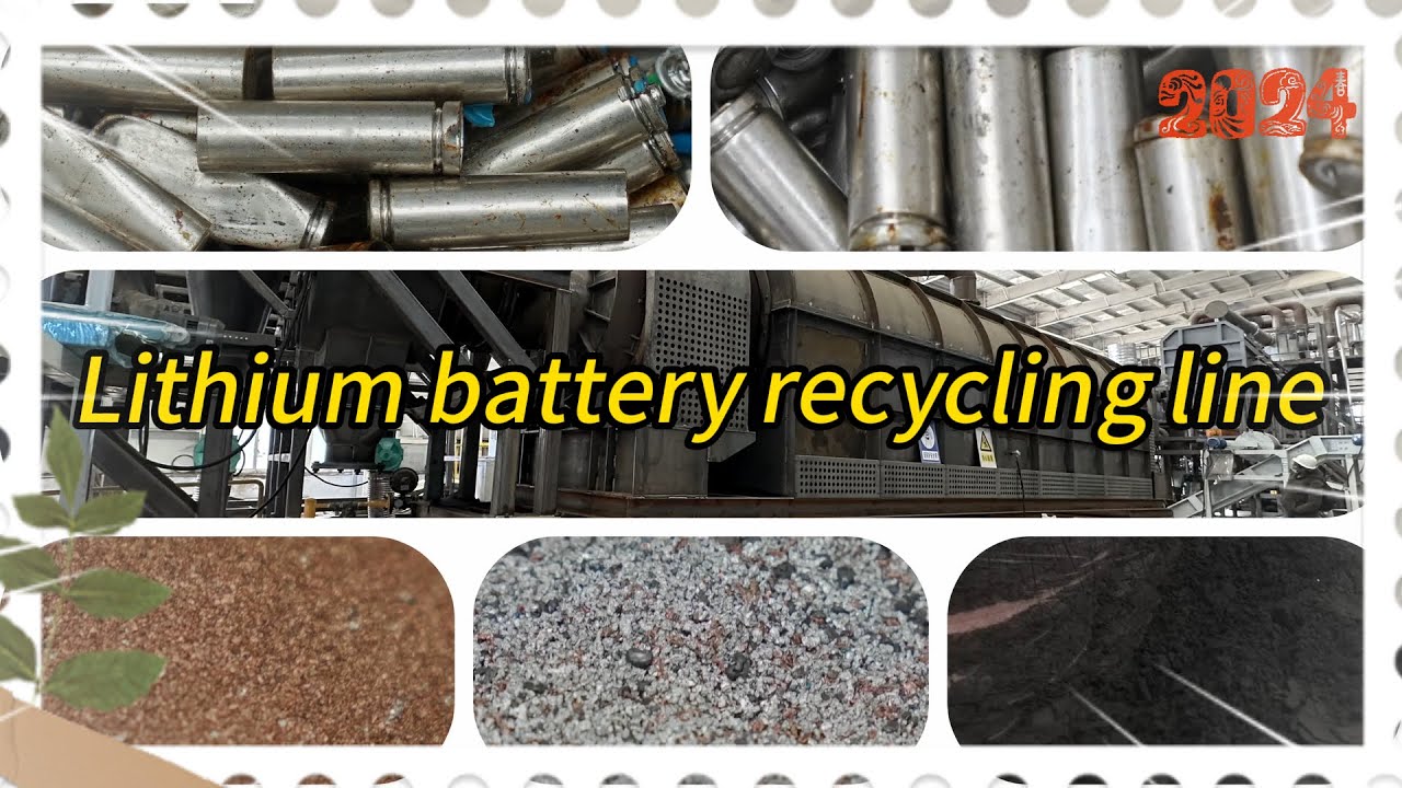 Lithium battery recycling line Eco friendly marvel protect the Earth ...