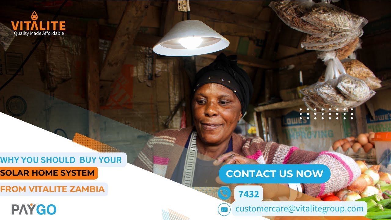 Revolutionizing Energy: Unleash the Power of Solar with VITALITE Zambia ...