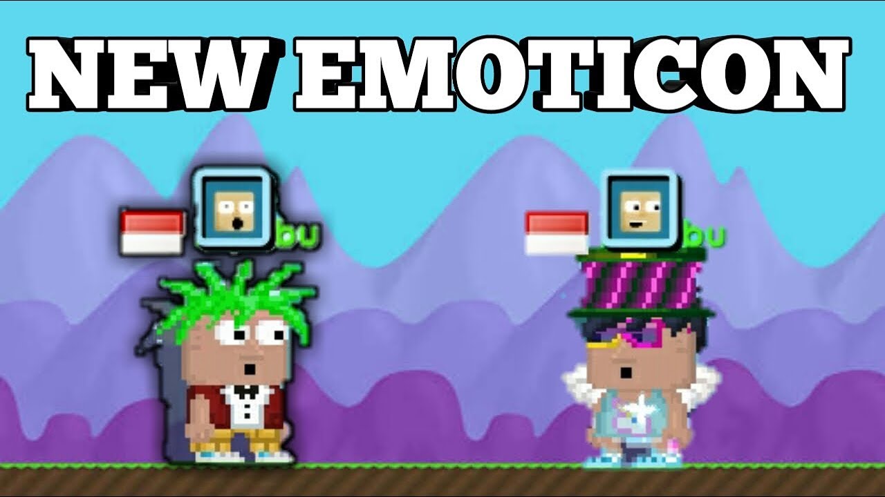 Growtopia - New Emoticon In Growtopia 2018 (Growmojis) - YouTube
