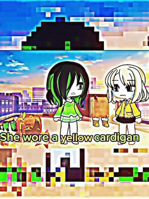 #gacha #tweening #gachaclub #edit #fypシ゚ #yellow #cardigan # ...