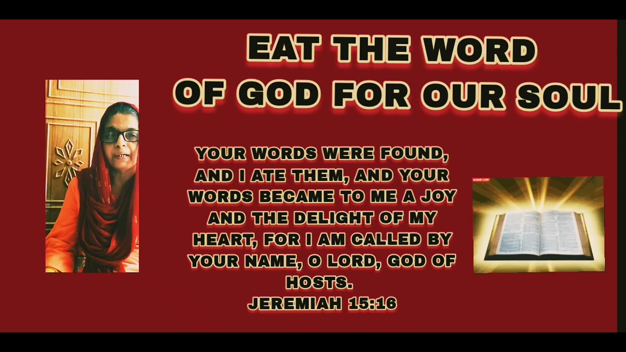 EAT THE WORD OF GOD. MY ENCOUNTERS WITH GOD. Part45 - YouTube