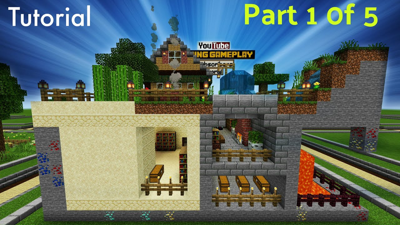 Minecraf: Minecraft Earth Cube Tutorial Part 1 of 5 - YouTube