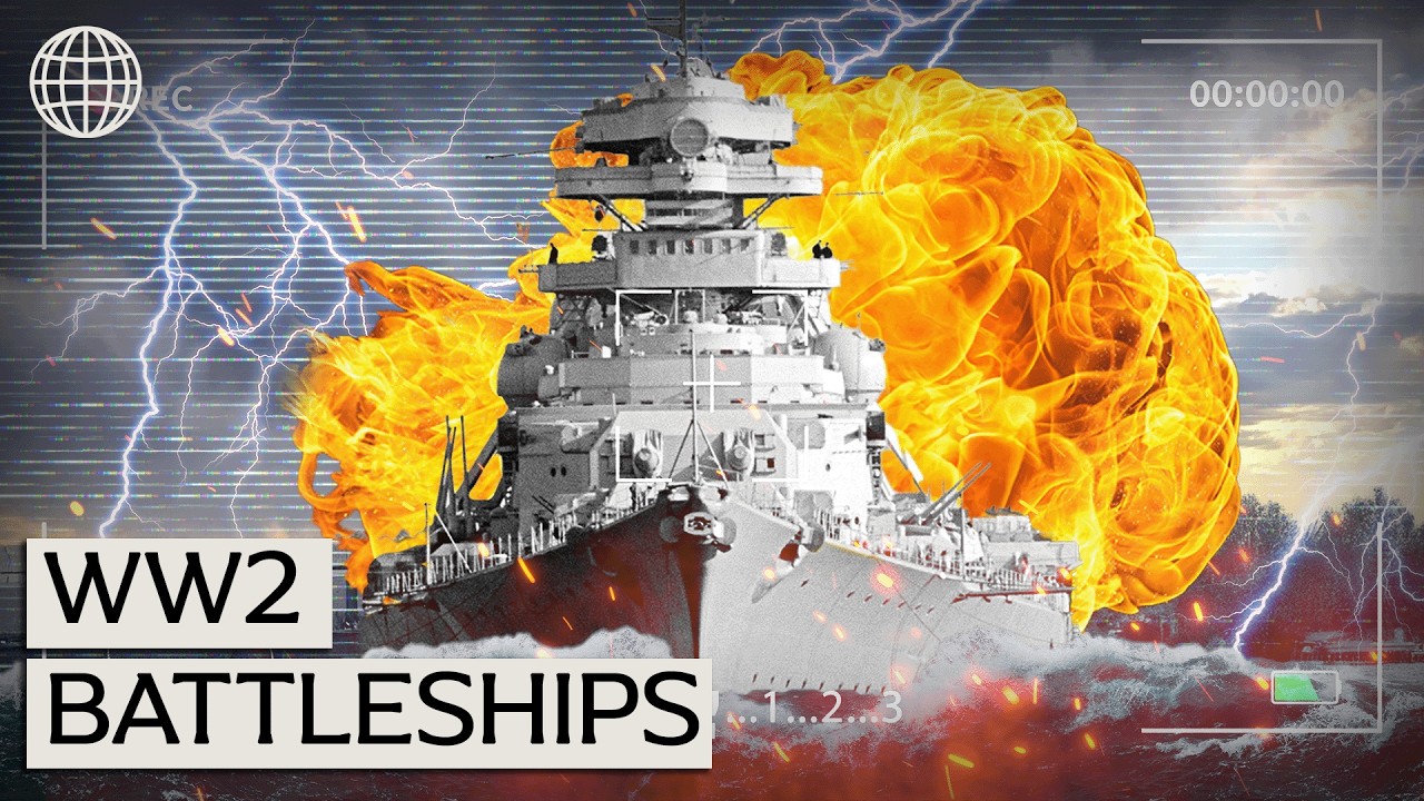 The Formidable WW2 Battleships Of The German Kriegsmarine - YouTube