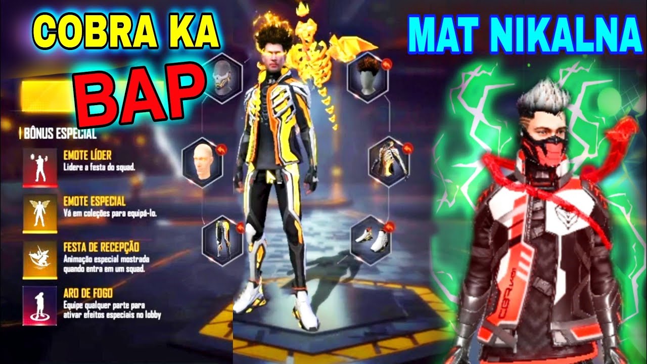 COBRA BUNDLE FREE FIRE | COBRA BUNDLE RETURN | COBRA BUNDLE KA BAP ...