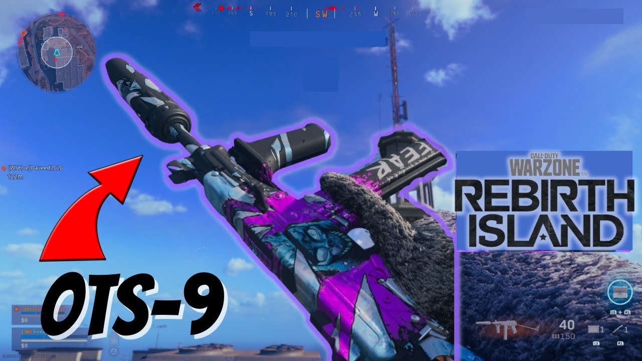 OTS-9 & M13 Load Outs on Rebirth Island | COD Warzone Gameplay - YouTube