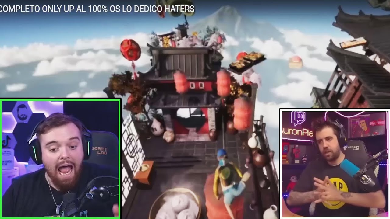 IBAI reacciona a AURON pasándose el Only Up sin manos 😲😎 - YouTube