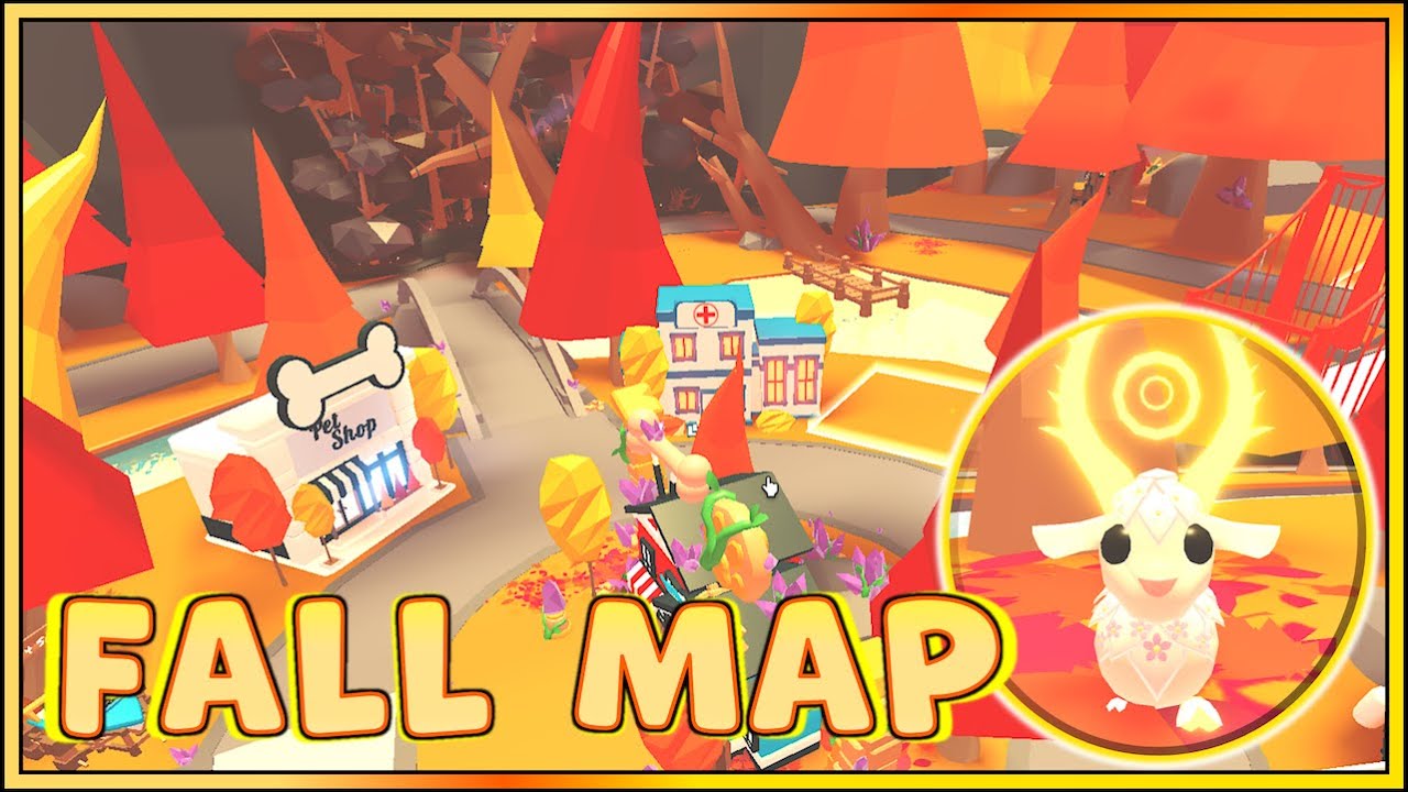Fall Map Update and Neon Mythic Pets in Adopt Me - YouTube