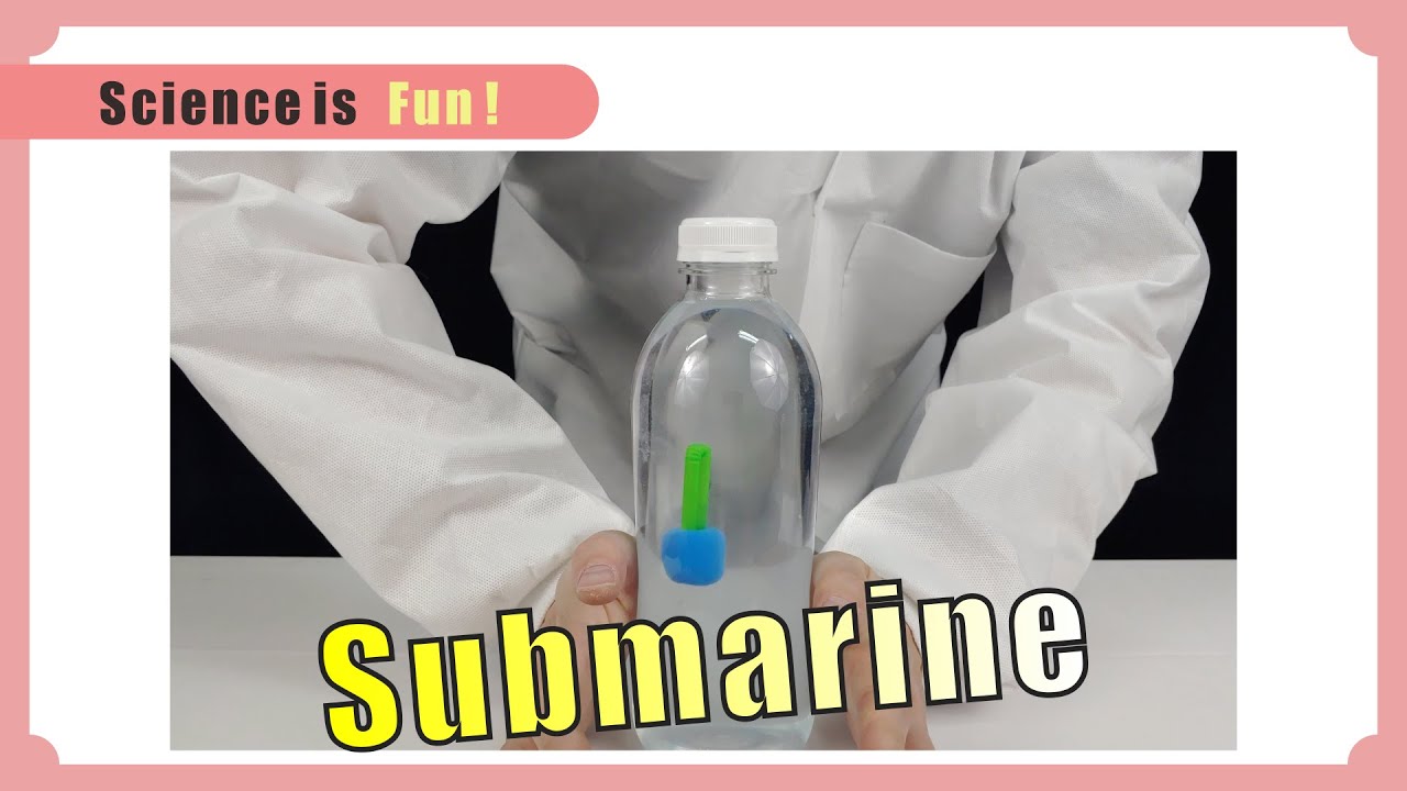 Science experiment about the Submarine at home. - YouTube
