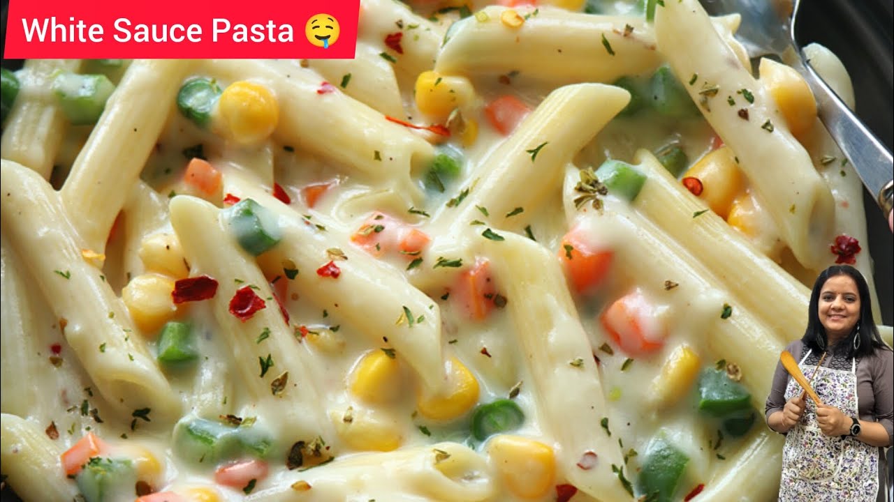 Deliciously Creamy White Sauce Pasta Recipe: Step-by-Step Guide - YouTube