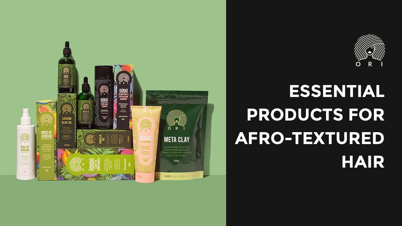 Essential Products for Afro Textured Hair - YouTube