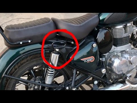 RE METEOR 350 GRAB HANDLE FITMENT - YouTube