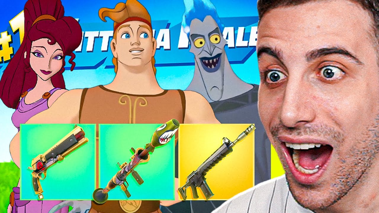 Uso Armi MITICHE ed ESOTICHE per VINCERE con TUTTE le NUOVE Skin di ...