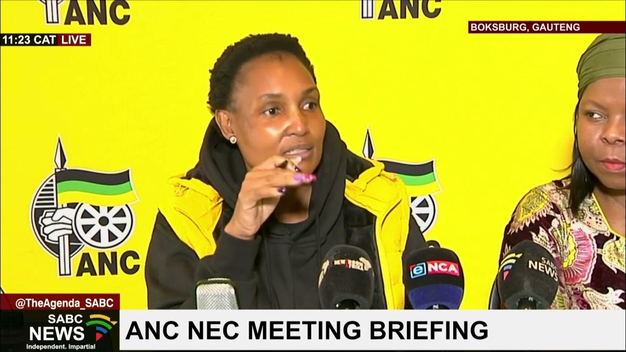 ANC National Executive Committee meeting continues in Boksburg - YouTube