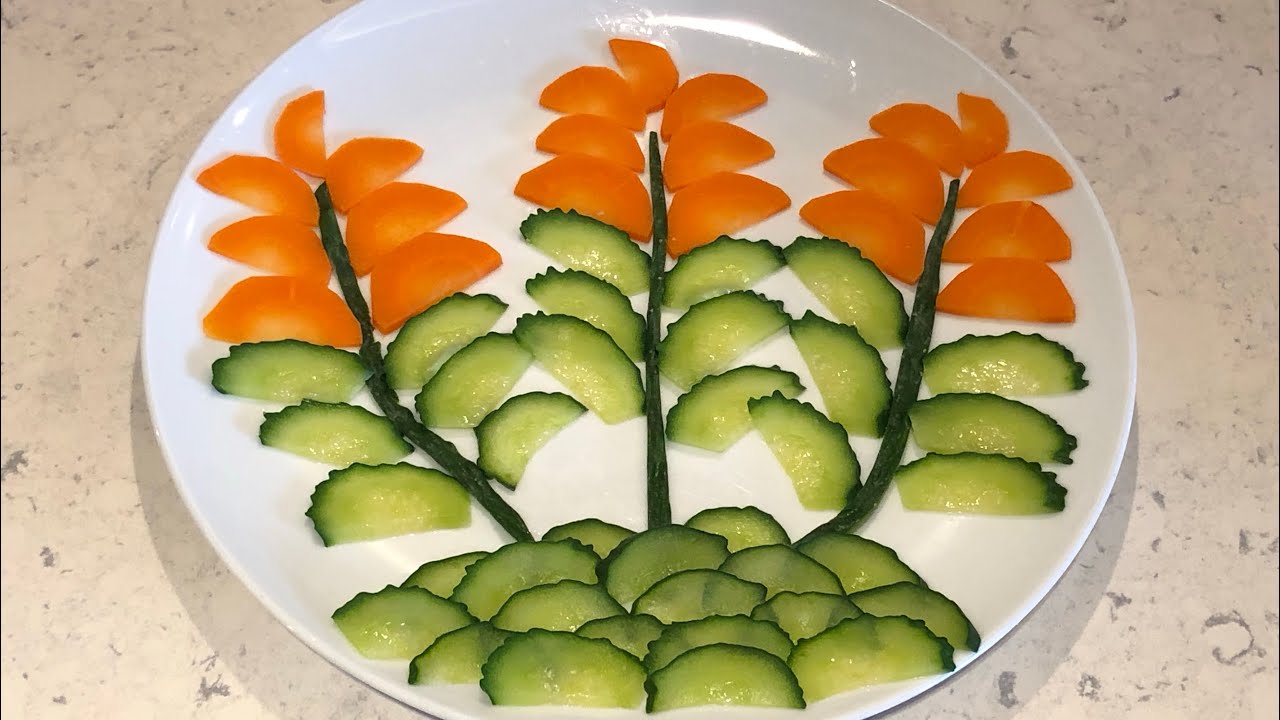 Food Decoration | vegetable carving | how to carve | creative ideas ...