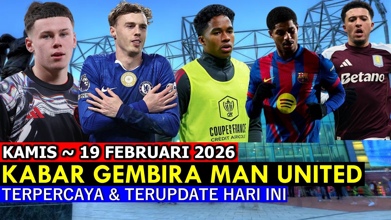 Tim Makin Percaya Diri Karena Berita Baik 🔴 Berita Manchester United 🔴 ...