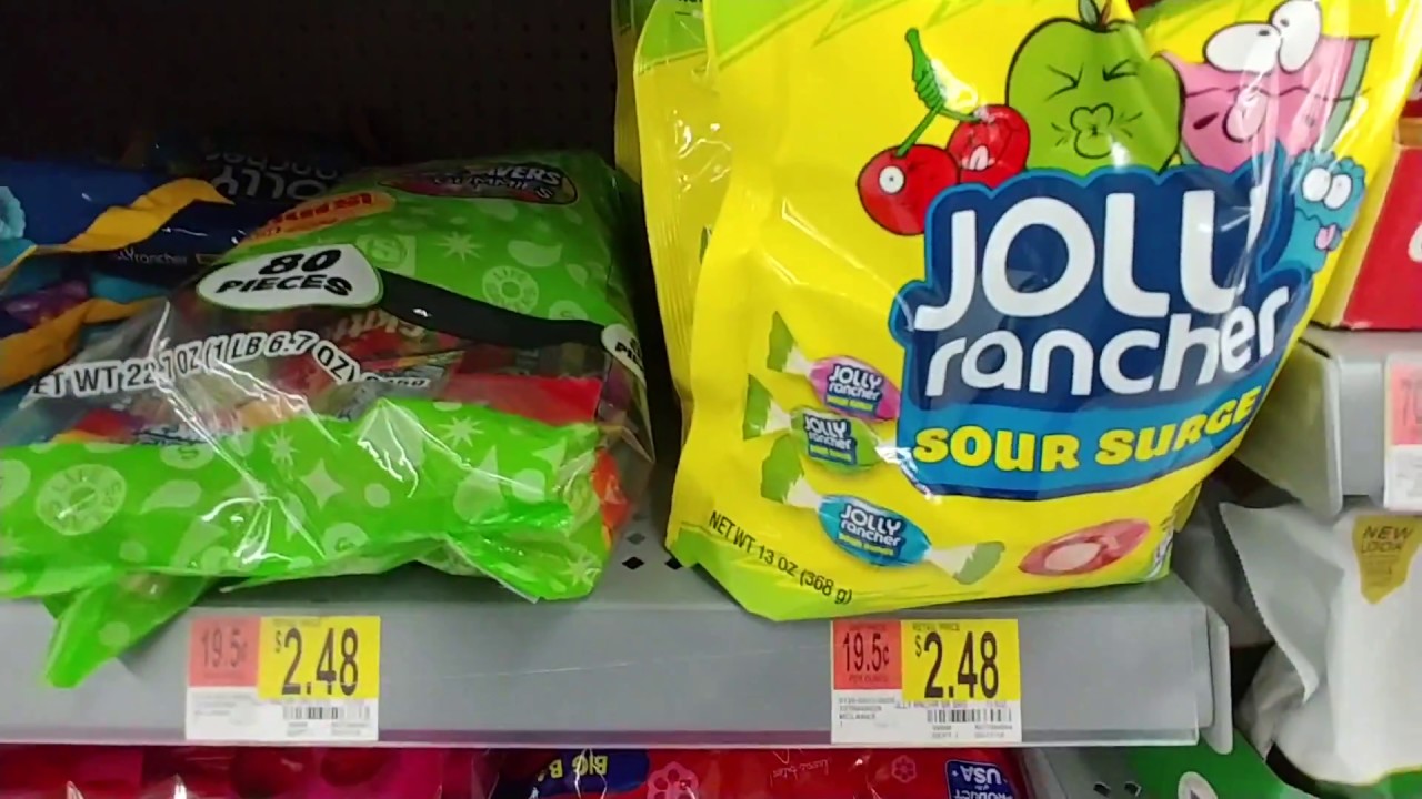Candy Aisle At Walmart - Fall 2018 Pt. 6 - YouTube