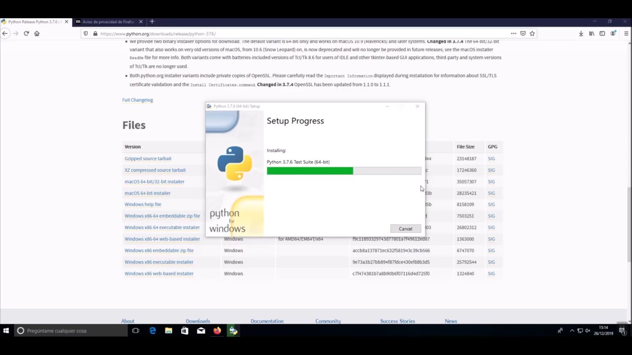 Instalar Python en Windows - YouTube