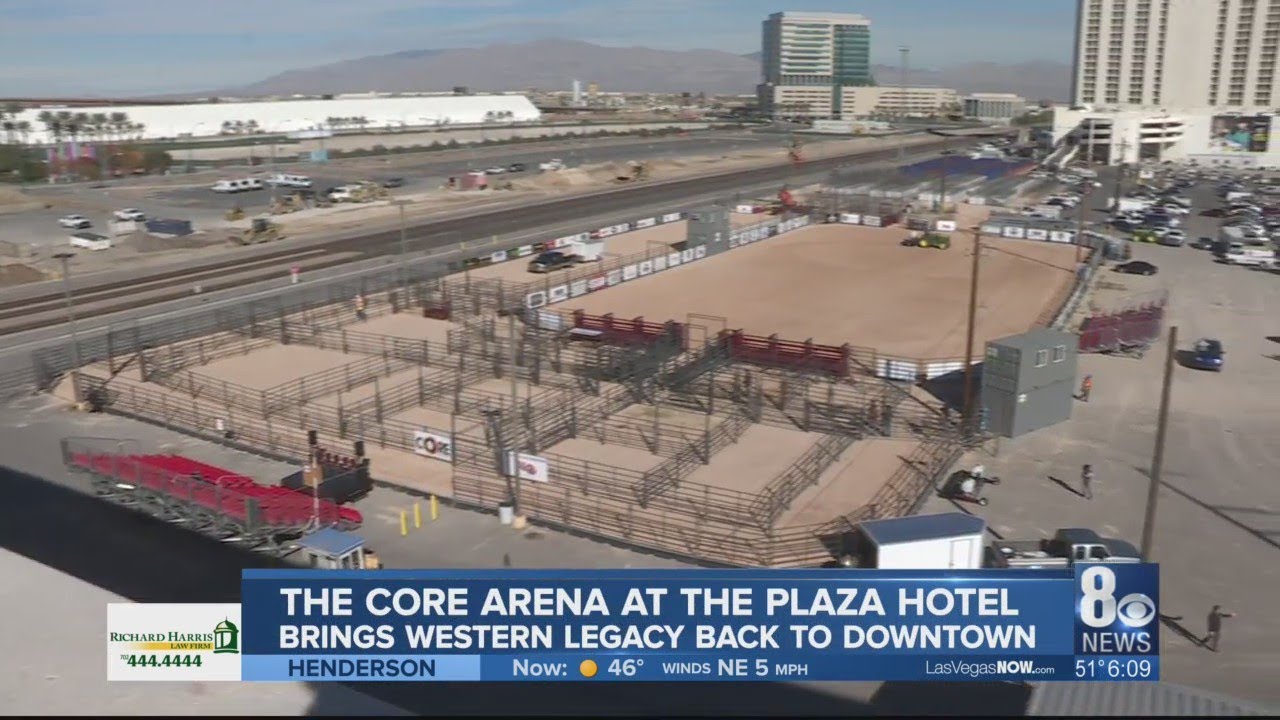 Core Arena brings western legacy back to downtown Las Vegas - YouTube