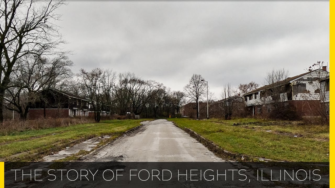 A Chicago Suburb DESTROYED By Gang Violence | Ford Heights - YouTube