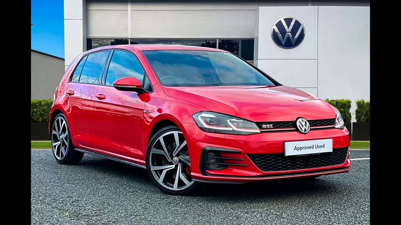 Vw Golf 7 Gti Dsg Red