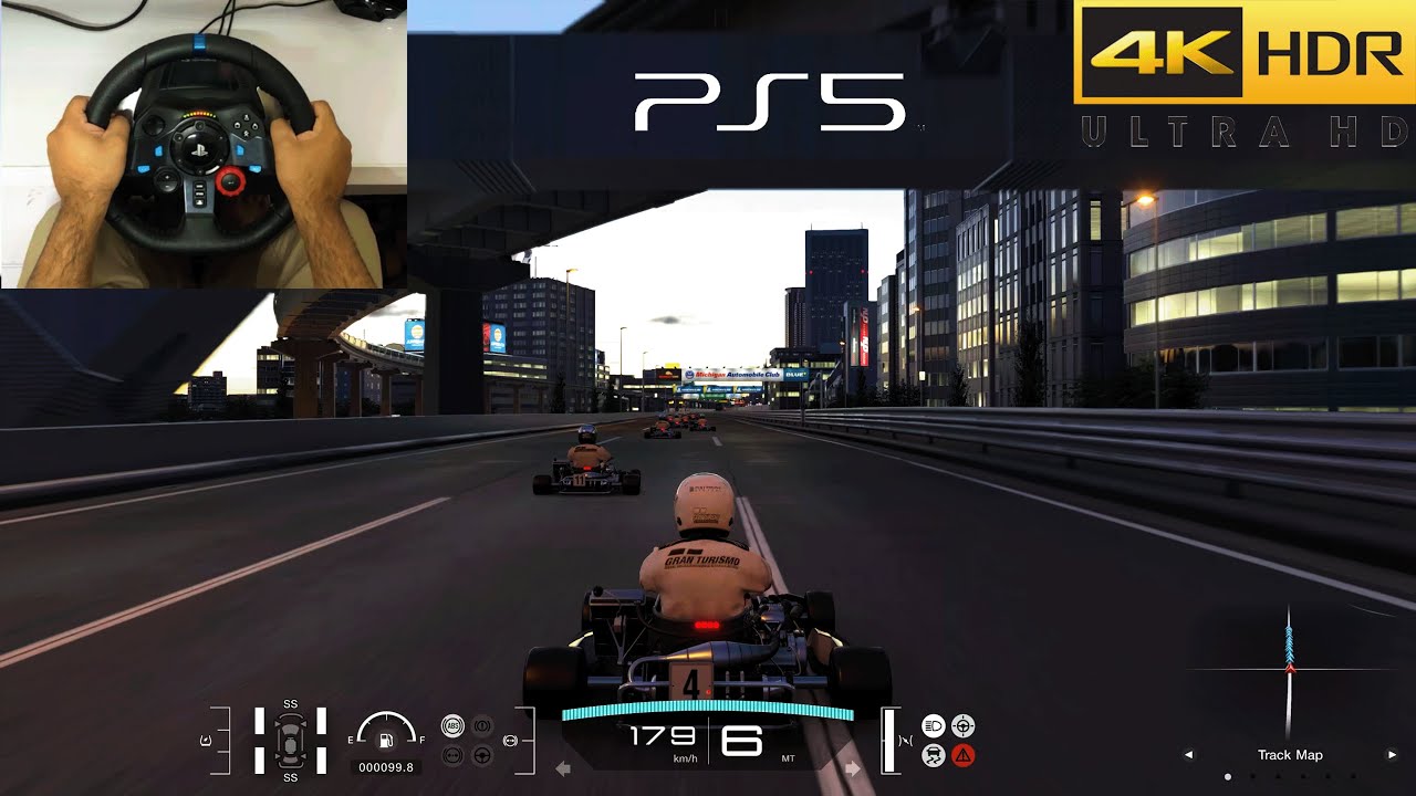 Kart Racing - Gran Turismo 7 | Logitech G29 Gameplay - 4K-HDR on PS5 ...
