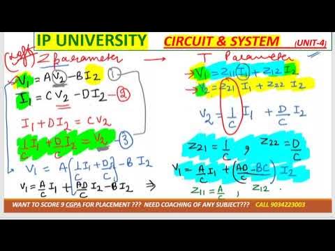 lec-3 interrelationship between all parameter|conversion of 1 parameter to other.Unit -4 ipu ...
