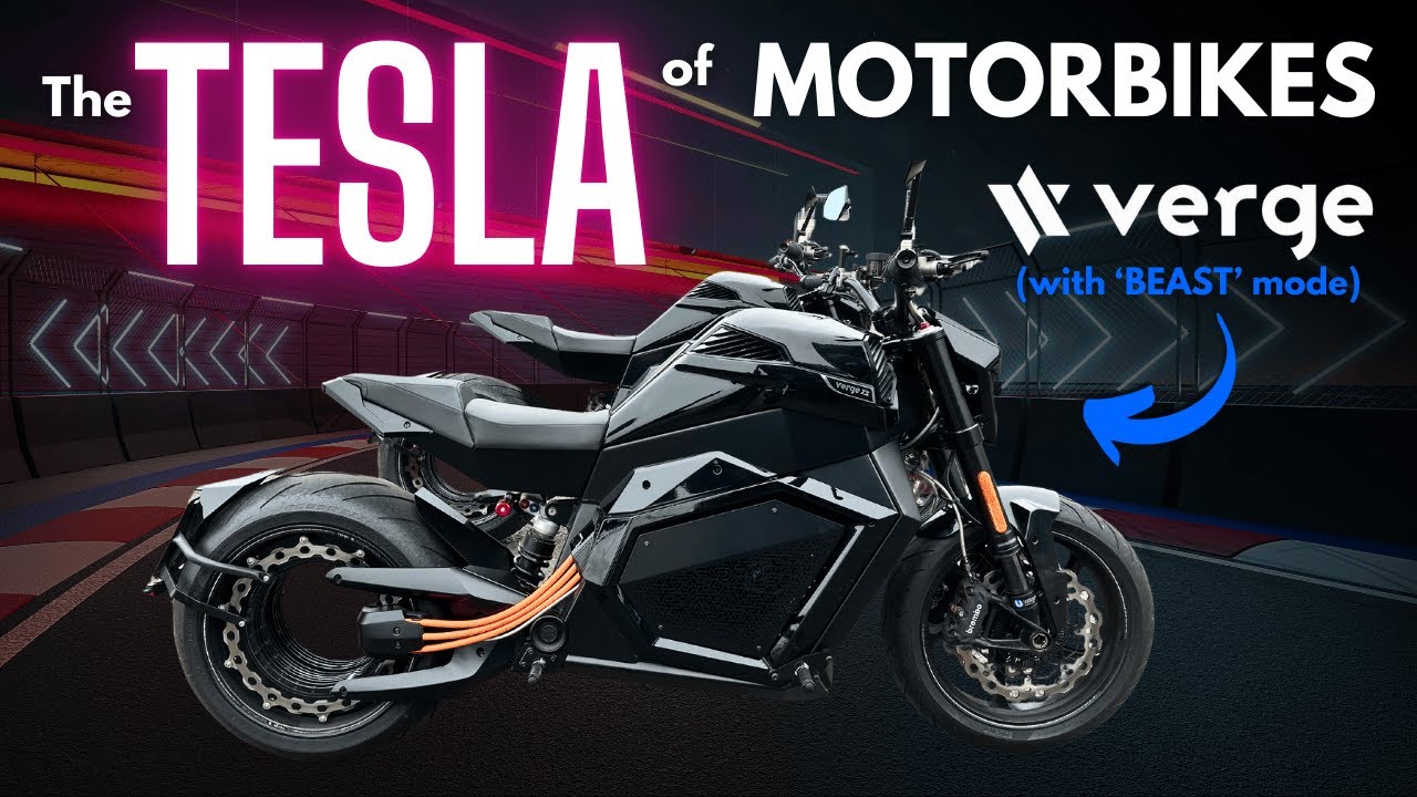 If Tesla Made Electric Motorcycles, This Would Be It! (Verge Review ...