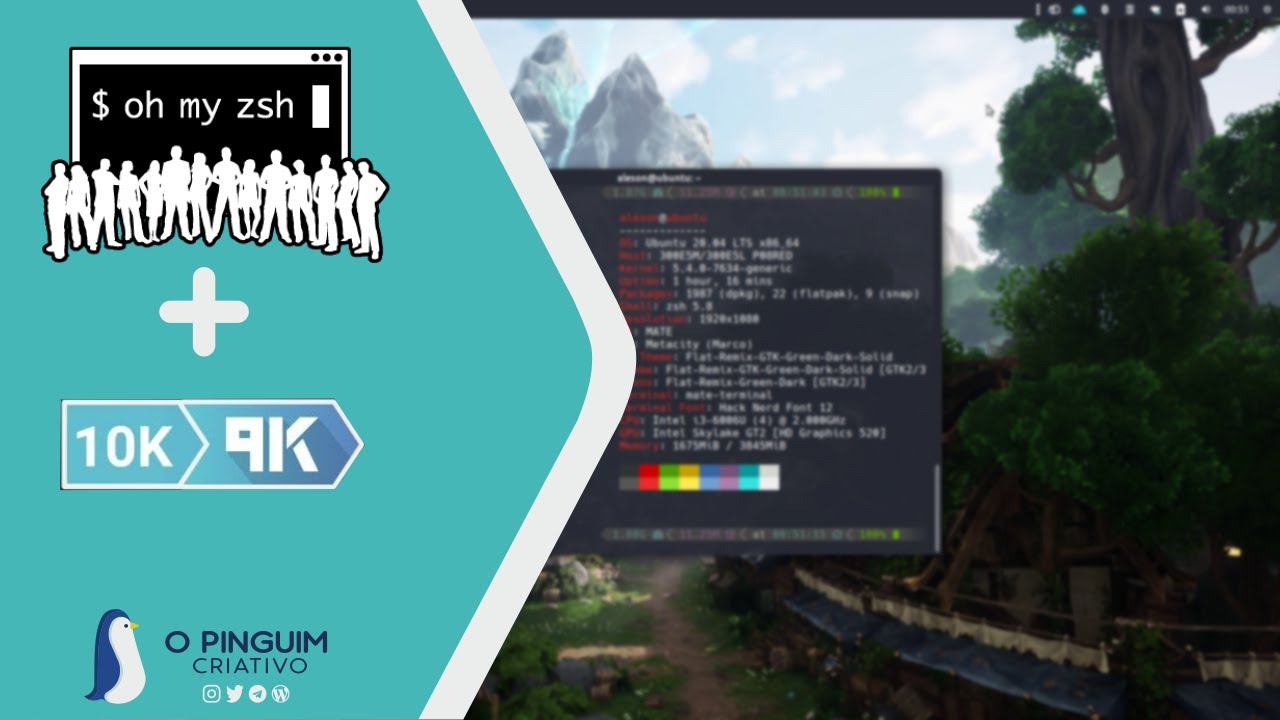 TUTORIAL | Configurando o PowerLevel10k - YouTube