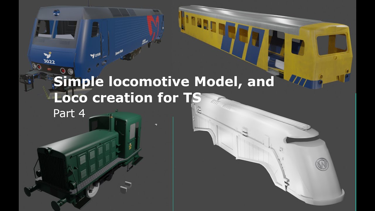 Creating a locomotive for Train Simulator 20XX Tutorial | Part 4 END ...