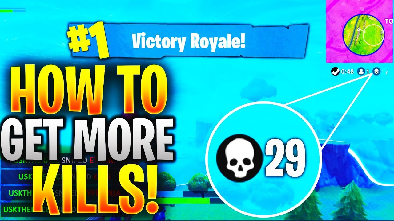 How To Get More Kills In Season 4 Fortnite Fortnite Battle Royale