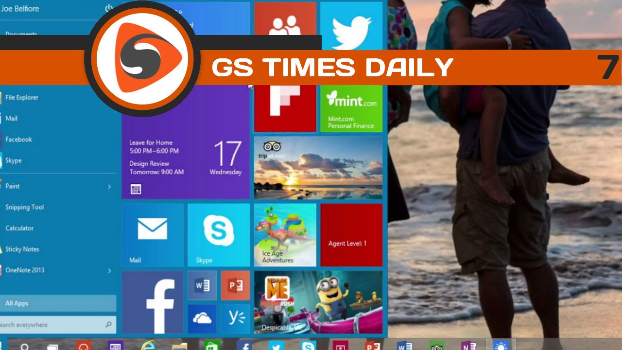 GS Times [DAILY]. Windows 10 анонсирована! - YouTube