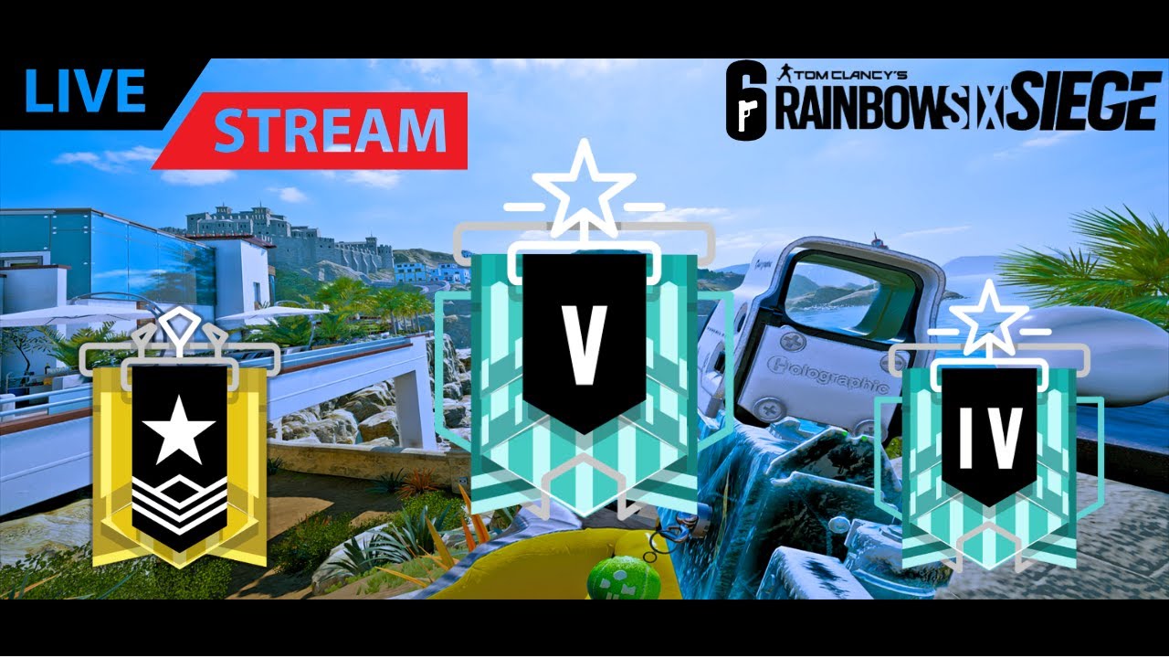 How A Plat Champion Plays Rainbow Six Siege - Rainbow Six Siege (LIVE ...