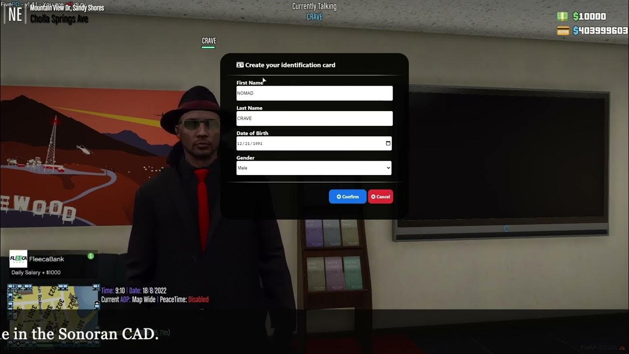 SoCal City FivePD | How To Use ID Script by Andy's Development - YouTube