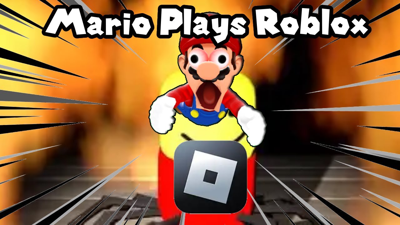 Mario plays Roblox. - YouTube