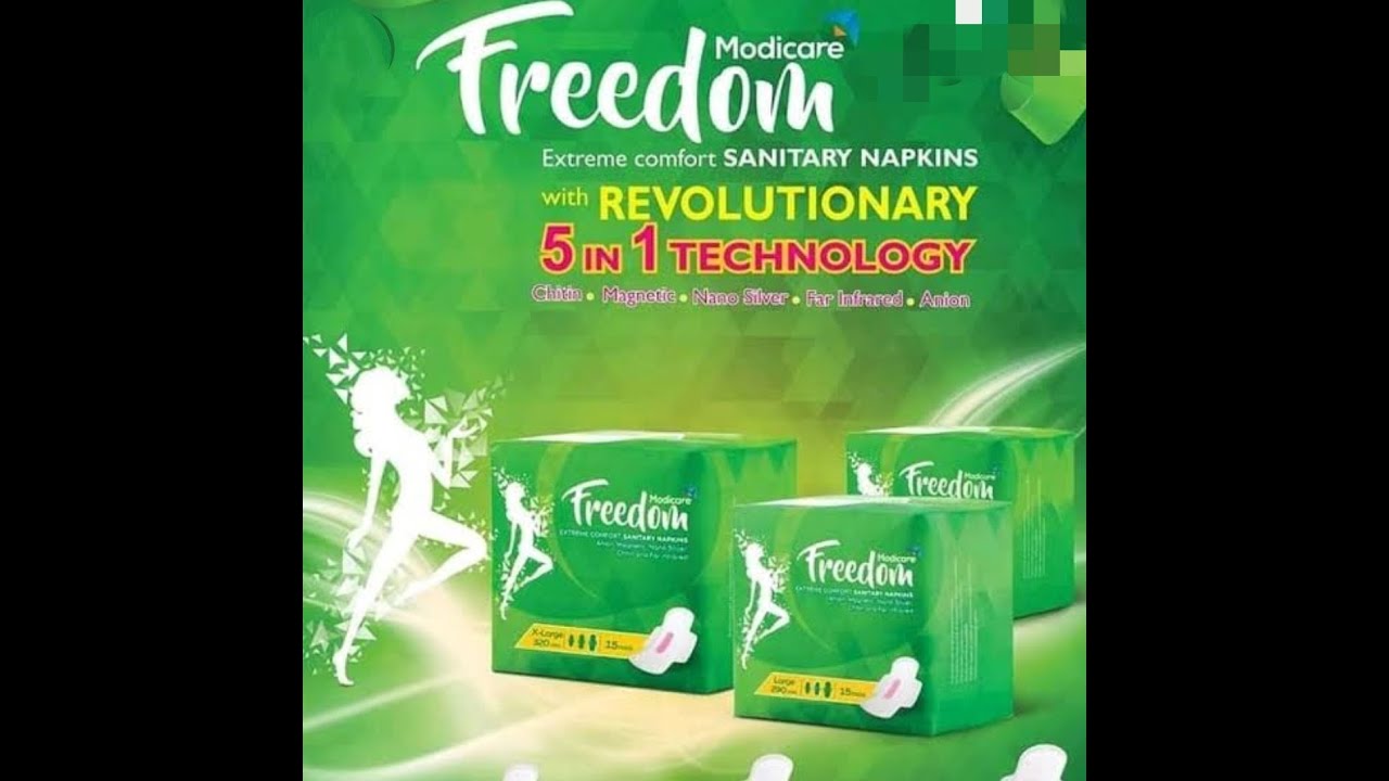 Modicare freedom sanitary napkin demo in kannada - YouTube