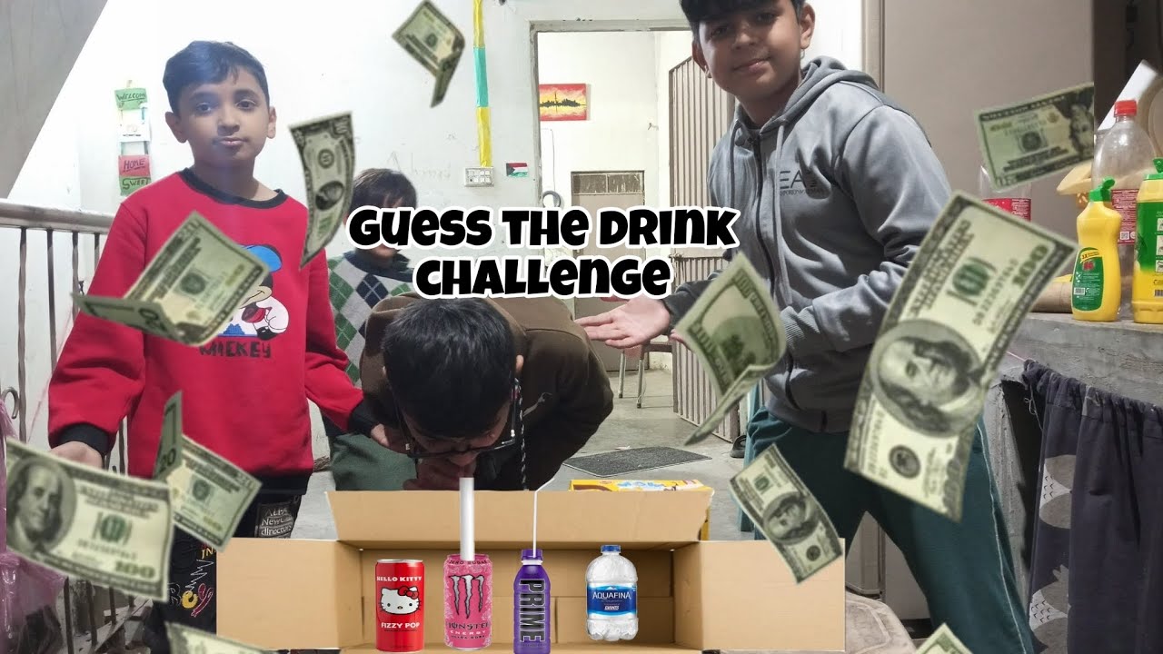 guess the drink / challenge / and win / vlog 98 - YouTube