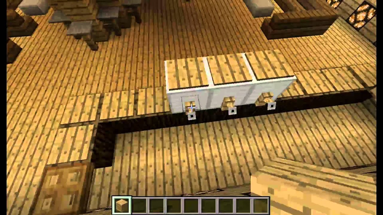 Let's Show Minecraft Piston House Big Piston Part 3 - YouTube