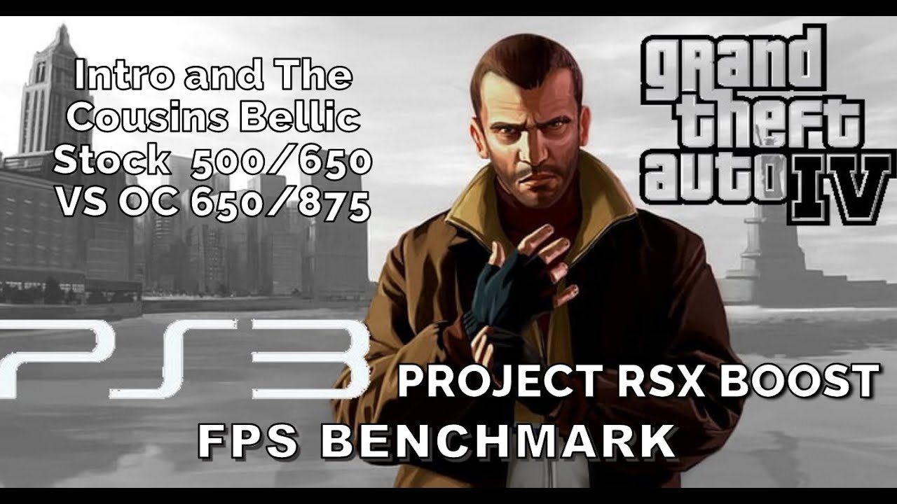 Grand Theft Auto 4 PS3 GPU Overclock 640p Framerate Test - Project RSX ...
