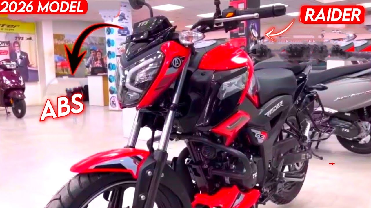 Raider 125 2026 model | TVS Raider 125 ABS model price features ...