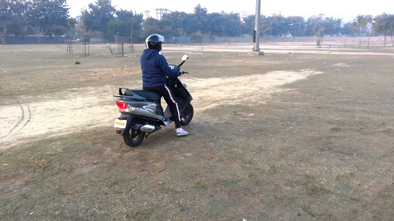 Lovely 2nd day scooty ride HD - YouTube