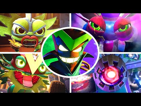 Sackboy: A Big Adventure - All Bosses + Cutscenes (No Damage)