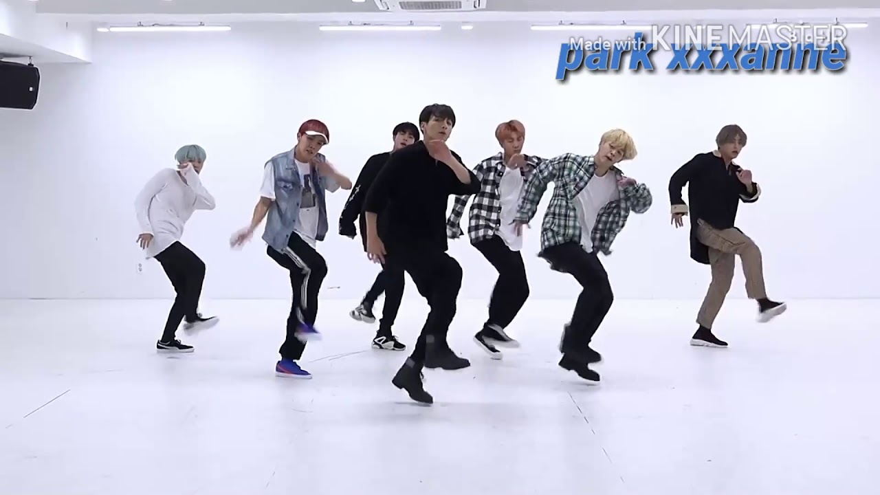 75 Slowed Bts Dna Dance Practice Youtube